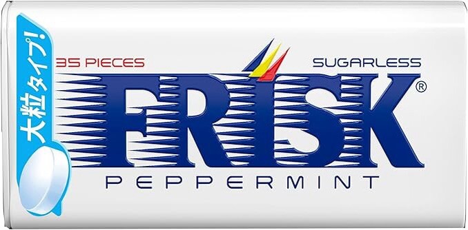 Small Breath Mints: Kracie Frisk: Peppermint x 9 Packs (Mintia Style ...