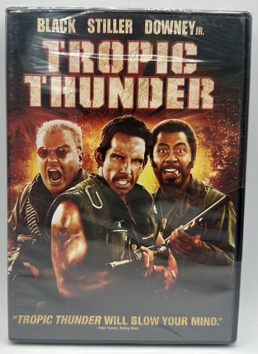 Tropic Thunder DVD Widescreen Jack Ben Stiller Jack Black Robert Downey ...
