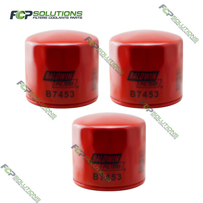 BALDWIN 3 X B7453 Lube Filter - Interchange JX0707, JX0706P, JX0805A2 ...