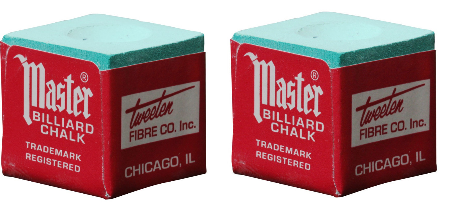 GENUINE MASTER GREEN SNOOKER or POOL Cue Tip CHALK BLOCKS PIECES- By ...