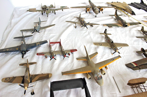 Lot vintage military model aircraft plane ww2 ww1 world war | eBay