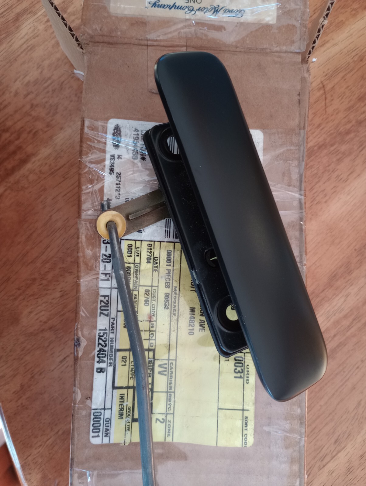 Genuine Ford F2UZ-152240-B NOS Passenger Front Exterior Door Handle 92 ...