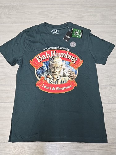 Christmas Carol Ebenezer Scrooge Beer Shirt Bah Humbug Witchwood ...