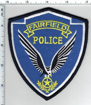 Fairfield Police (California) 3rd Issue Shoulder Patch | eBay