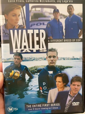 Water Rats Season 1 region 4 DVD (3 discs) Australian drama tv series ...