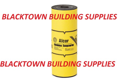 Aluminium Alcor Standard Dampcourse 300mm x 10m - Blacktown Building ...