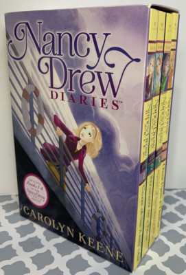 Nancy Drew Diaries Boxed Set Books 1-4 Keene Arctic Sea Train Midnight ...