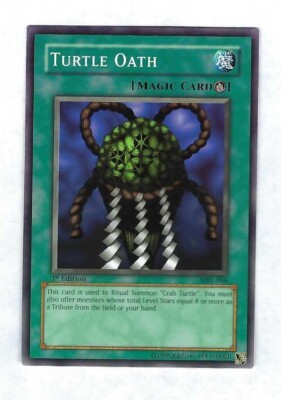 Turtle Oath MRL 066 - Yugioh - 1st Edition Common NM/M (Never Played ...
