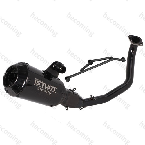 GY6 Exhaust 125cc gy6 150cc Full Exhaust System w Baffle gy6 Scooter ...
