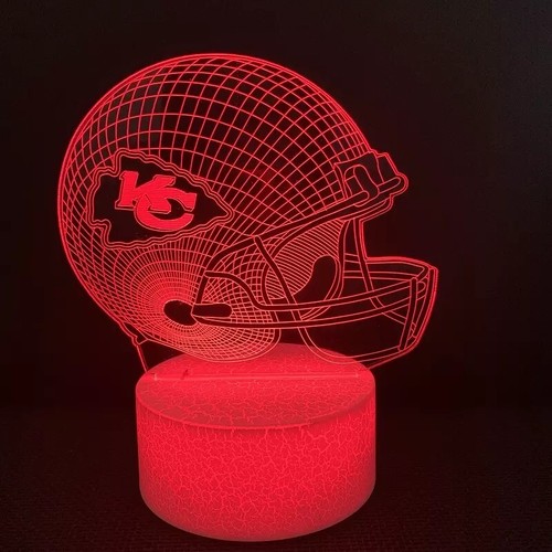 Kansas City Chiefs LED Light Lamp Collectible Patrick Mahomes Home ...
