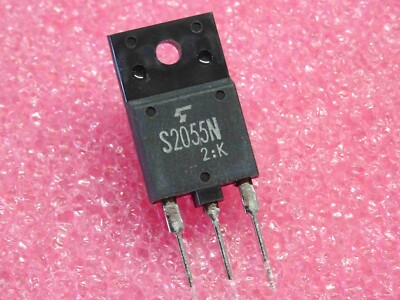 transistor S2055N ~ 50W NPN Si power transistor ~ Vce 700V Ic 8A hFE 4. ...