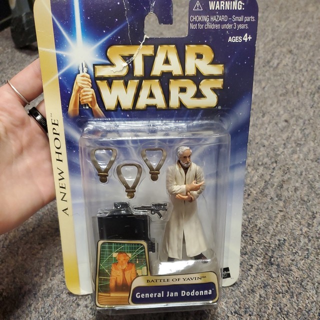 Star Wars a Hope General Jan Dodonna Action Figure From Hasbro 2004 ...