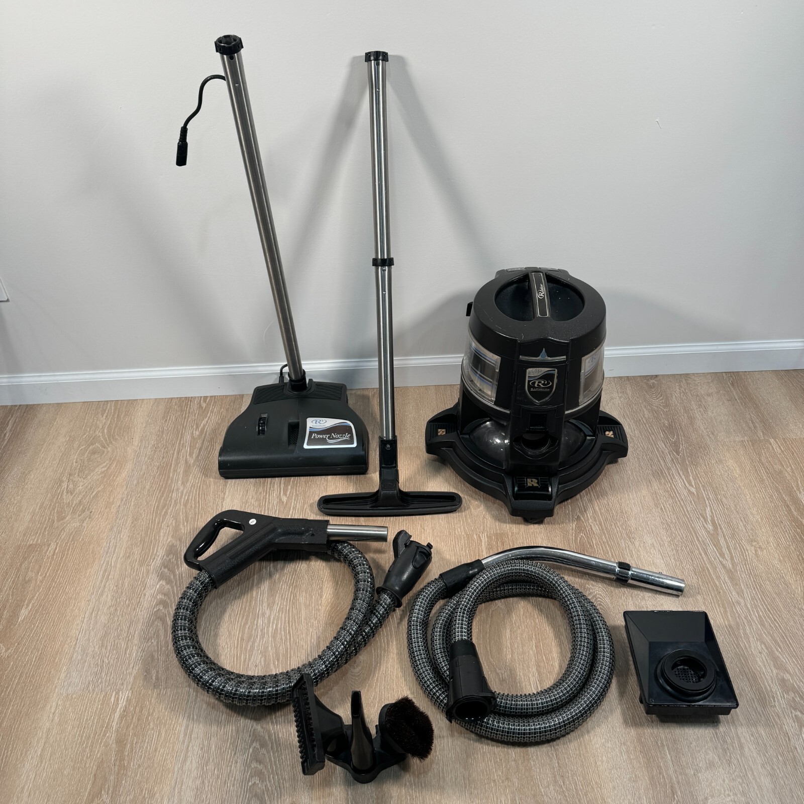 Rainbow E Series E2 Type 12 2-Speed Vacuum Black Canister Bundle ...