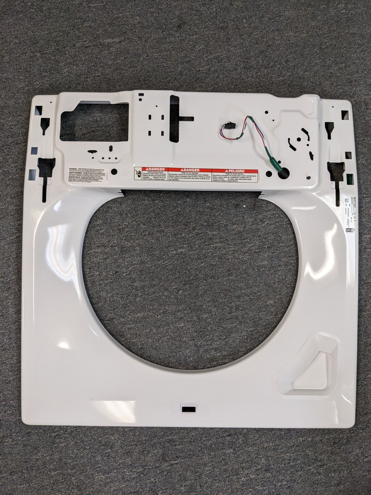 Maytag Washer Top Panel & Lid lock W11126896 W11423769 AP6981600 ...