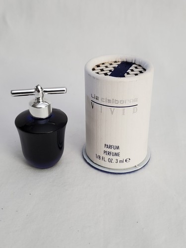 Vintage Vivid Perfume by Liz Claiborne Mini Travel Size Splash 1/8 ...