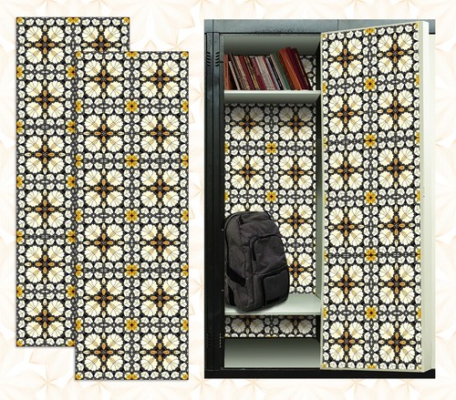 Magnetic Locker Wallpaper - Pack of 2 Rolls - (vr53) | eBay UK