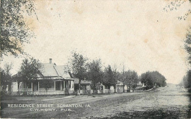 1911 Residence Street, Scranton, Iowa Postcard | eBay