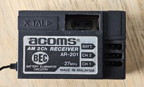 Acoms AR-201, 2 Channel Receiver, 27MHz. | eBay UK