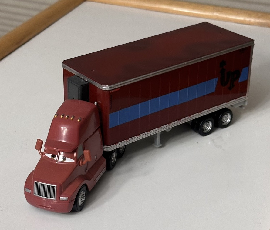 Disney Pixar Cars Hauler Oliver Lightload Up Loose Rare Open Load Cargo ...