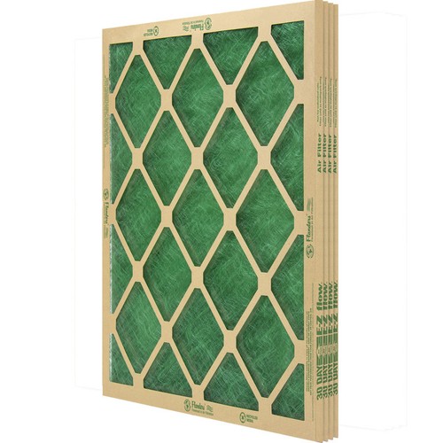 (12 Pack) Flanders Precisionaire Nested Glass Air Filter - 20" x 25" x ...