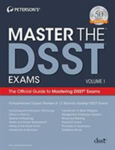 Master the DSST Exams Volume 1 by Prometric (2016, UK-Trade Paper) for ...