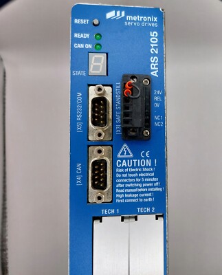 METRONIX ARS2105 Servo Controller 100-230 Vac 50/60 Hz 4 Amp | eBay