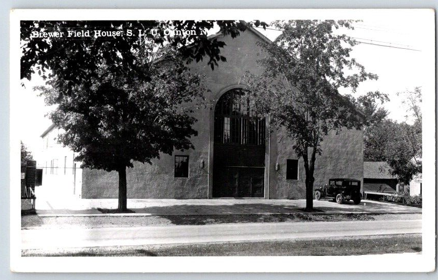 1920s RPPC Brewer Field House St Lawrence University Canton New York ...