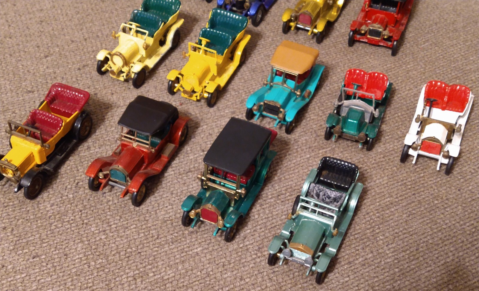 Lot of 13 Vintage Lesney Matchbox Models of Yesteryear Series - Made In ...