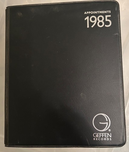 Geffen 1985 Promo Cassette Pack with Elton, Aerosmith, Joni Mitchell ...
