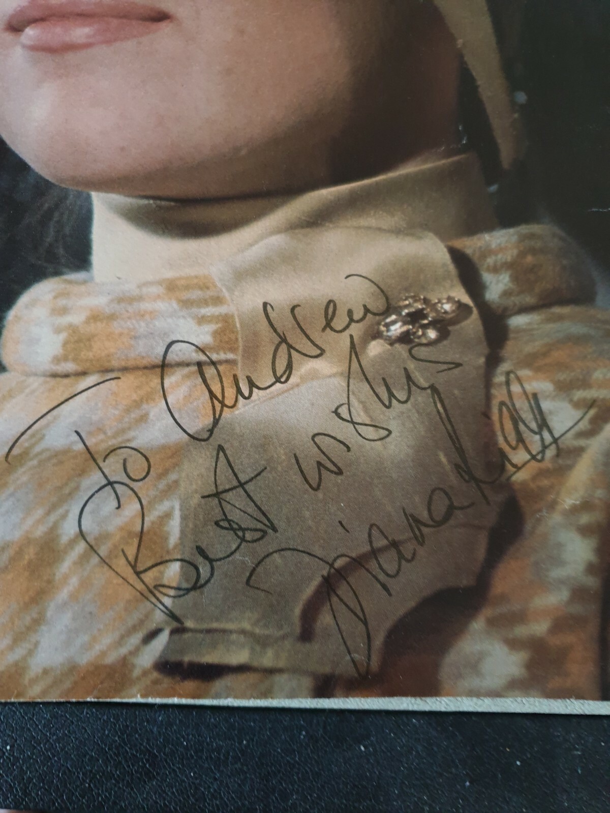 Diana Rigg 11 X 8 OHMSS Magazine Image Signed | eBay UK