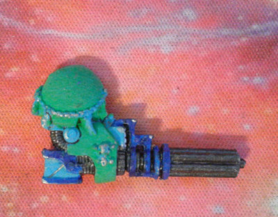 Games Workshop WH40k Metal Space Marine Wolf Terminator Assault Cannon ...