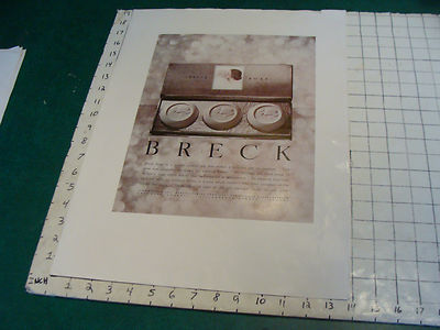 Original 1940's BRECK--POSTER--GOLDEN GIFT BOX; very scarce item for ...