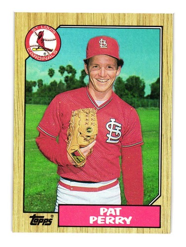 1987 Topps #417 Pat Perry St. Louis Cardinals | eBay