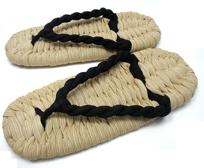 Japanese Waraji Traditional Samurai Bushi Sandal warajikumi Size:28cm ...