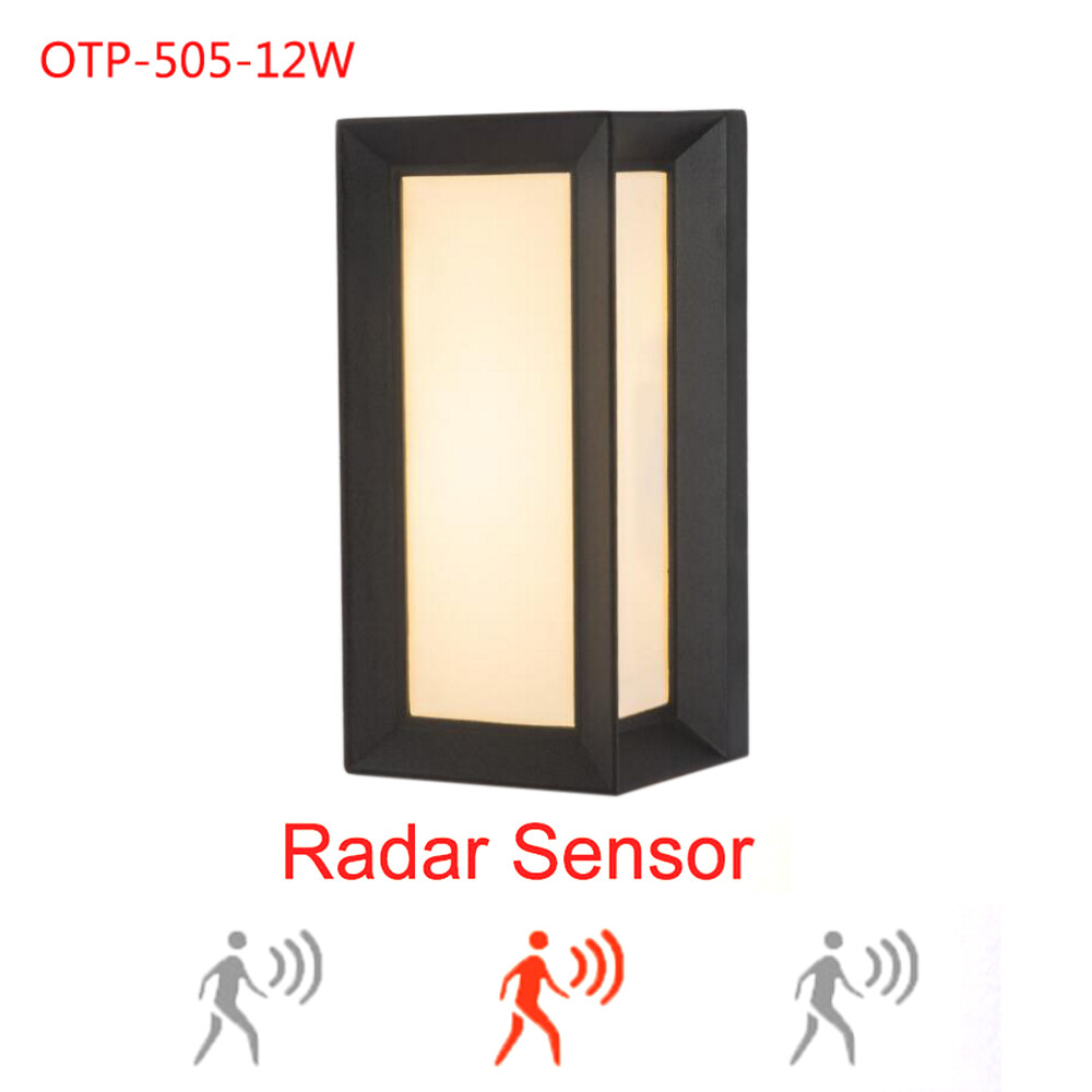 LED Außenleuchte mit Bewegungsmelder Wandleuchte Sensor Außenlampe 12W ...