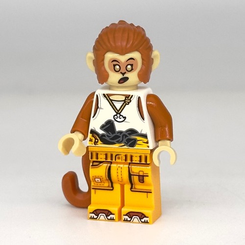 LEGO Monkie Kid Monkey King Minifigure Orange Racing Suit Tank Top ...