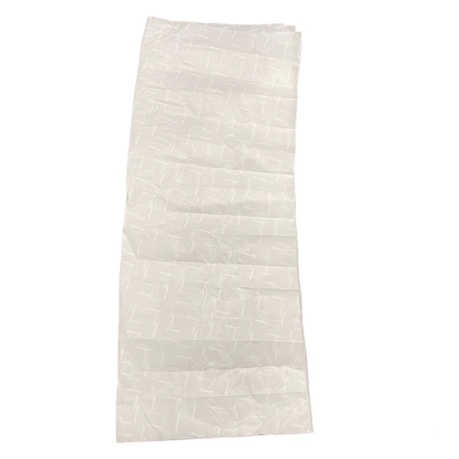 Authentic Chanel Logo Wrapping Paper Thin x3 Sheets - Gem