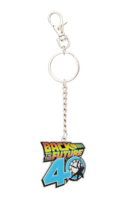 Universal Studios Back To The Future 40th Anniversary Clock Keychain | eBay