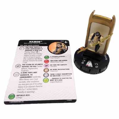 Heroclix Namor 062 Chase Secret wars Battleworld | eBay