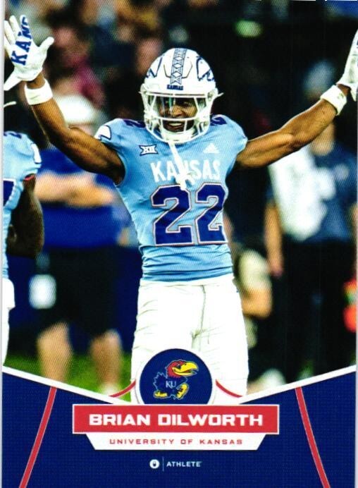 2024 Kansas Jayhawks Football Onit Athlete You Pick Card Base Inserts ...