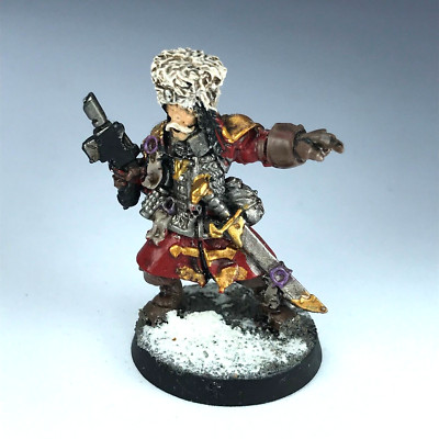 Metal Vostroyan Guard Sergeant Imperial Guard - Painted - Warhammer 40K ...