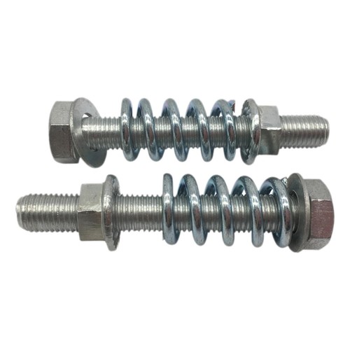 2x M10x1.25 Exhaust Bolt Spring Stud Nut Set Repair Replacement ...