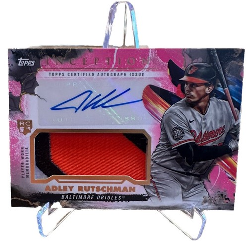 2023 Topps Inception Adley Rutschman Rookie Patch Auto 23/75 | eBay