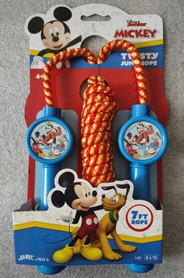 Mickey Mouse Jump Rope Disney Junior 7ft NIB- New Kids Exercise Fitness ...