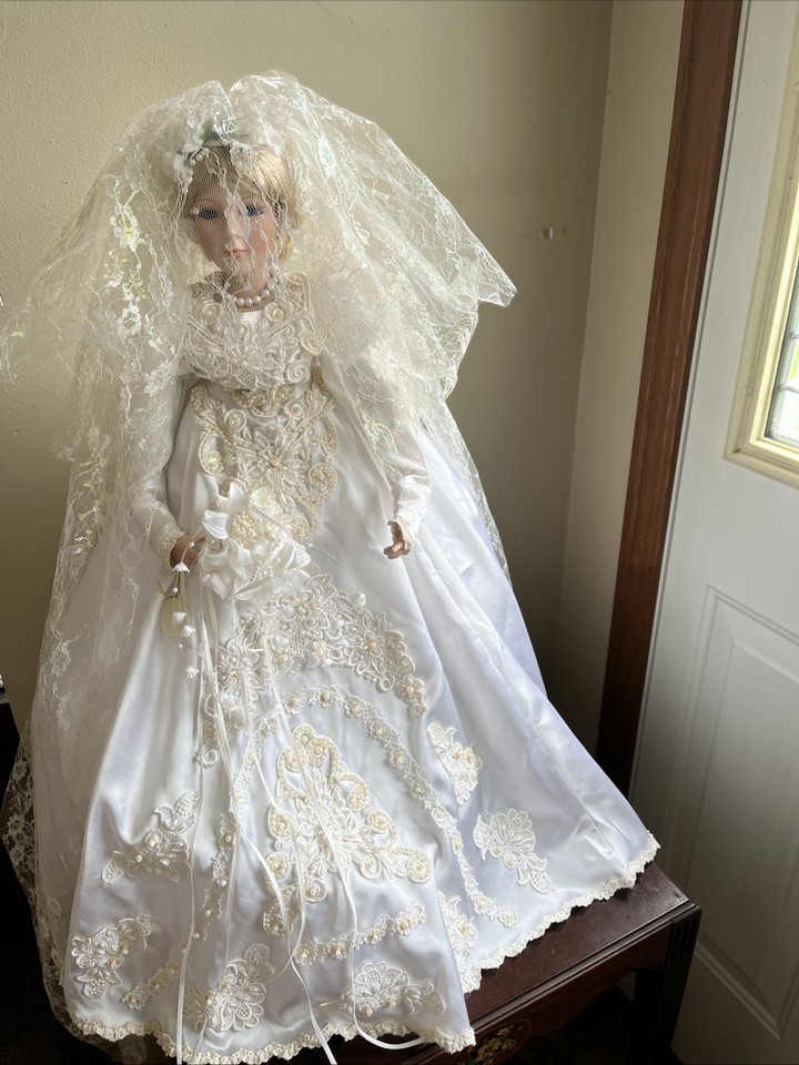 1991 Authentic Brinn’s Collectible Edition Bride Doll | eBay