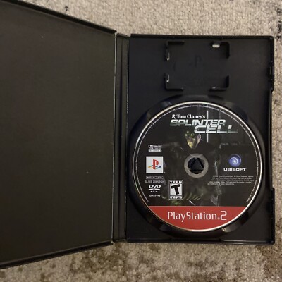 🔥 Tom Clancy's Splinter Cell GH (PS2 PlayStation 2) Mint Disc. See ...