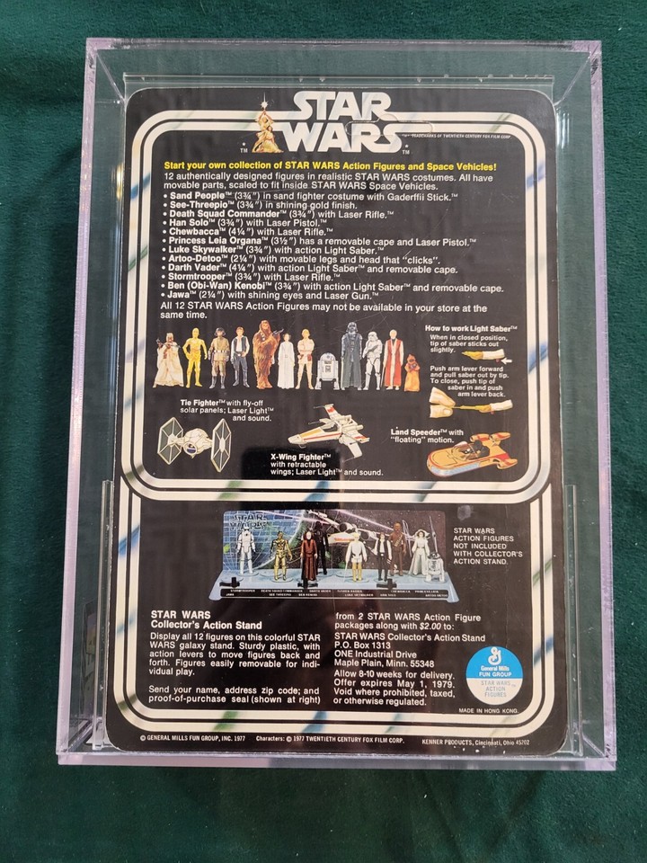 1978 Kenner Star Wars 12 Back-A Jawa (Vinyl Cape) (First 12) AFA 75 | eBay