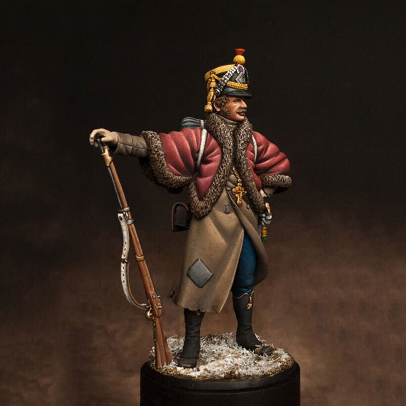 1/24 Scale Resin Figures Model Kit Guard Warrior Unpainted Unassembled ...