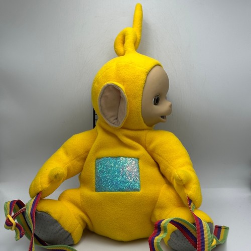 Vintage 1996 Teletubbies Lala Yellow Rucksack Backpack Bag BBC Golden ...