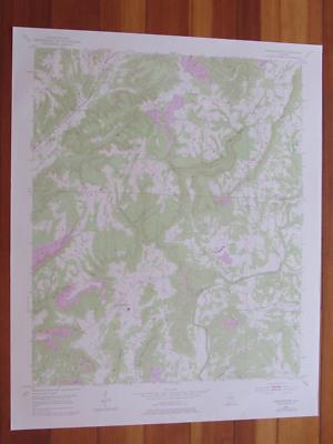 Arkadelphia Alabama 1978 Original Vintage USGS Topo Map | eBay